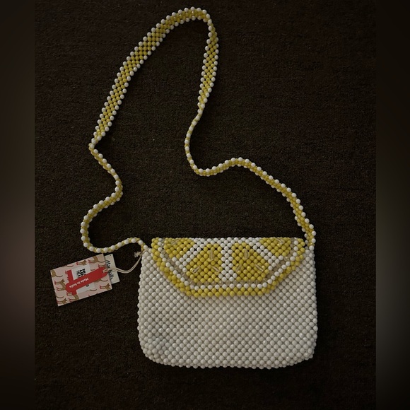 bouffant & broken hearts | Bags | Beaded Lemon Bouffants Broken Hearts ...